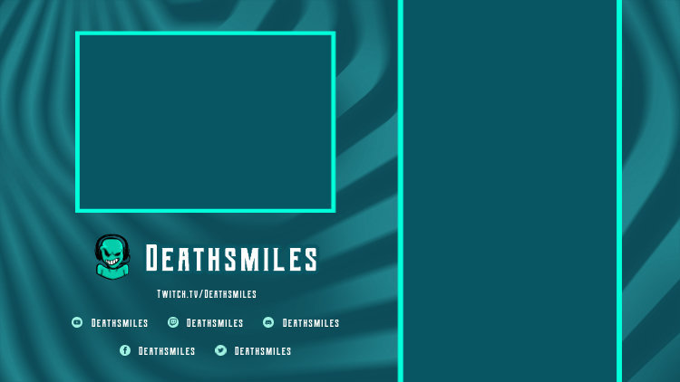 Placeit - Twitch Overlay Template with Wavy Graphics for a Mobile ...