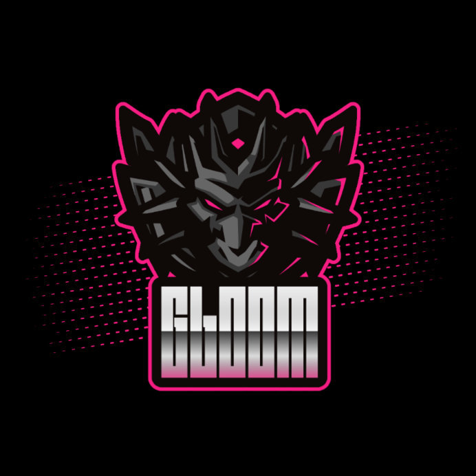 Placeit - Dark Gaming Logo Maker with a Malicious Dragon Mascot