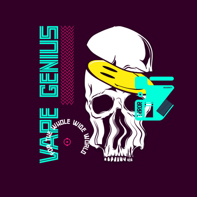 Placeit - Clothing Brand Logo Maker Featuring Distorted Graphics