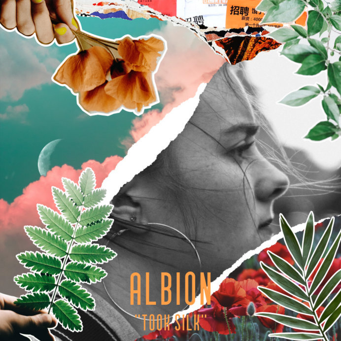 Placeit - Pop Music Album Cover Template Featuring Collage Elements ...