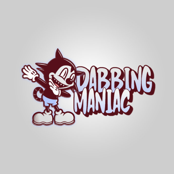 Placeit - Logo Maker Featuring Irreverent Cartoons Dabbing