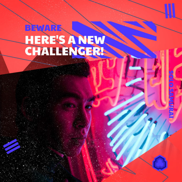 Placeit - Instagram Post Creator for a Gamer's Feed with Futuristic ...