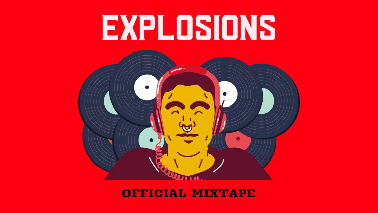 Placeit - YouTube Thumbnail Creator Featuring Vinyl Record Illustrations