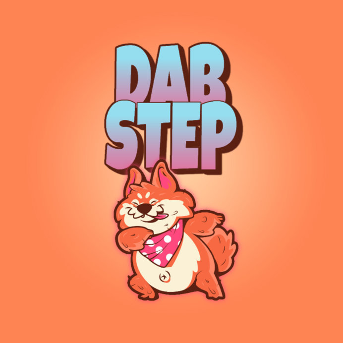 Placeit - Clothing Brand Logo Creator Featuring a Dabbing Character