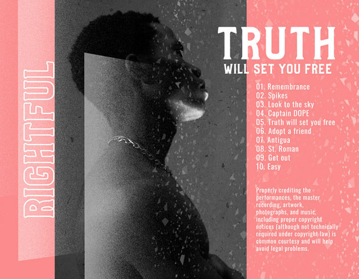 Placeit - Album Back Cover Maker with a Nostalgic Style