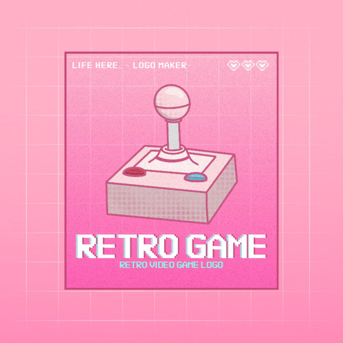 Placeit - Throwback Logo Maker Featuring Retro Consoles