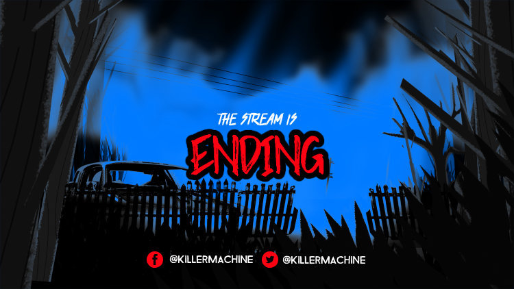 Placeit - Twitch End Screen Design Maker Featuring Featuring Scary ...