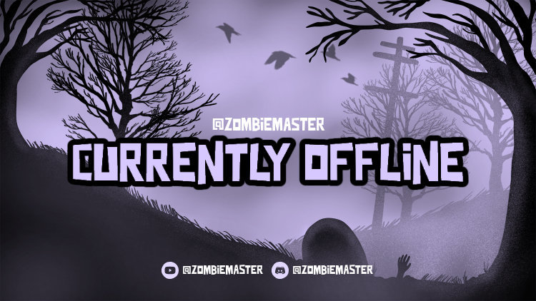 Placeit - Twitch Offline Banner Generator for Horror Game Streams ...