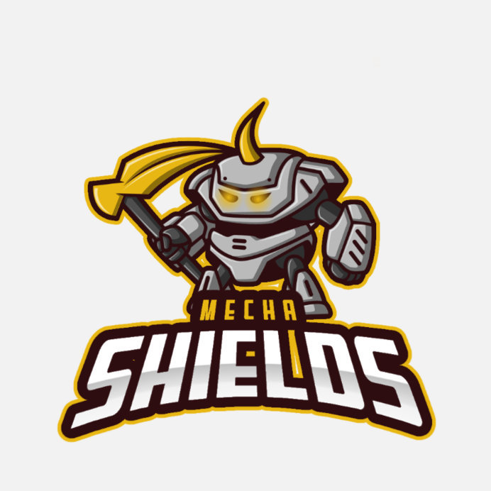 Placeit - Gaming Logo Generator Featuring a Tough Mecha with a Battle ...
