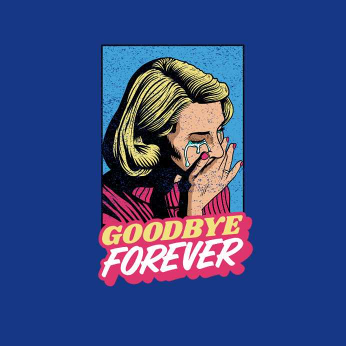 Placeit - Illustrated Logo Generator Featuring a Crying Woman Vignette
