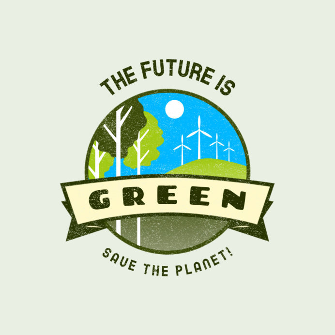 Placeit - Logo Generator Featuring a Round Forest Emblem