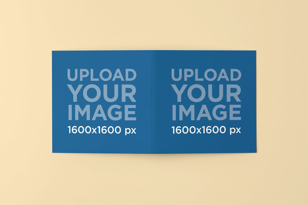 Placeit - Mockup Featuring Both Covers of a Digipak