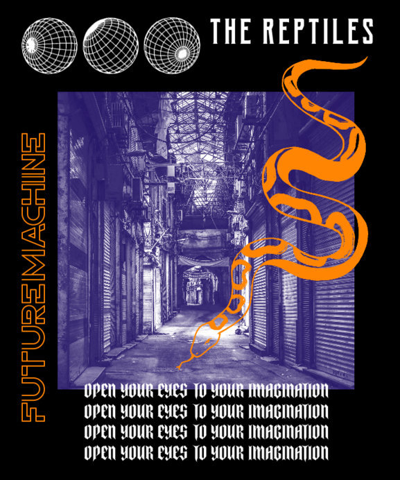 Placeit - T-Shirt Design Template with an Anti-Design Style and Outline ...