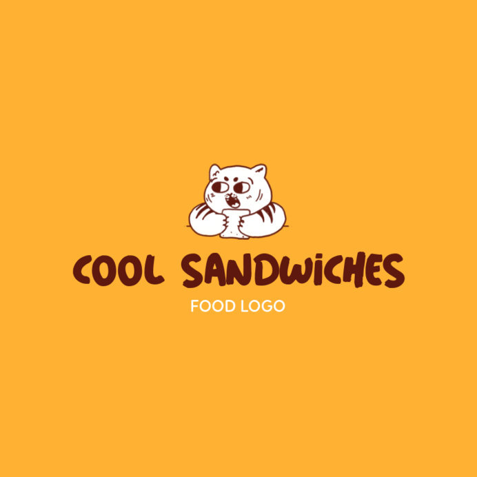 Placeit - Logo Maker for a Food Business Featuring a Cute Illustration