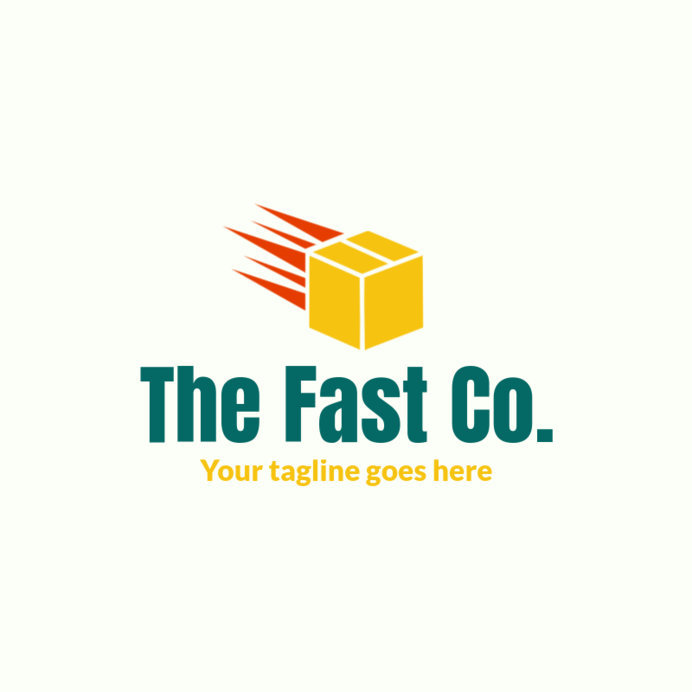 Placeit - Shipping Services Logo Maker Featuring a Box Icon