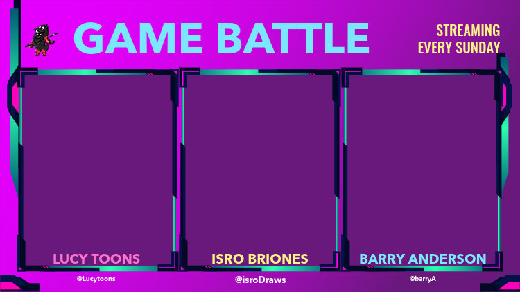 Placeit - Twitch Overlay Maker for a Gaming Battle Stream with a Split ...