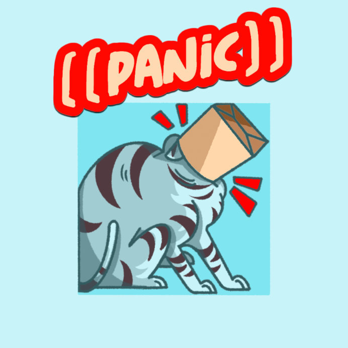 Placeit - Gaming Twitch Emote Logo Creator Featuring a Panicking Cat ...