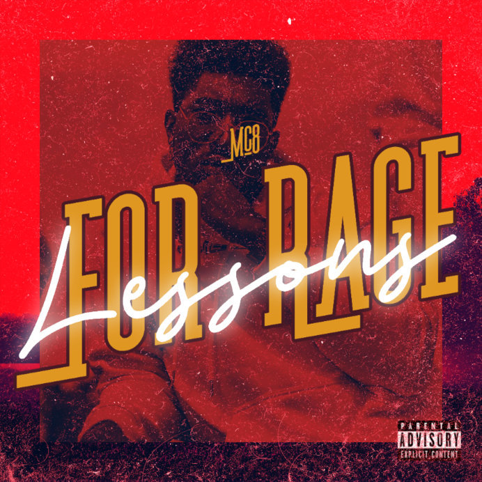 Placeit - Cover Art Generator for Rap Music Artists Featuring a Glowing ...