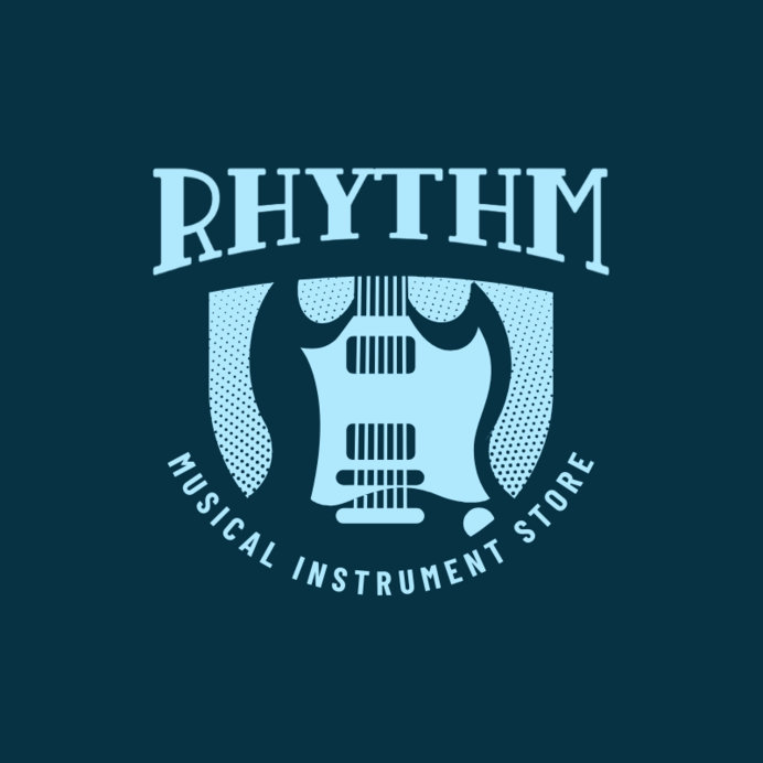 Placeit - Online Logo Maker for a Musical Instrument Store