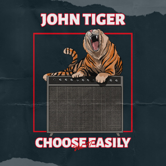 Placeit - Rock and Roll Album Cover Maker Featuring Vintage-Style Graphics