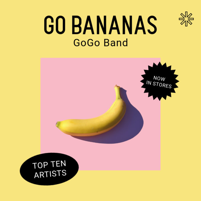 Placeit - Album Cover Template for a Pop Band Featuring an Artistic ...