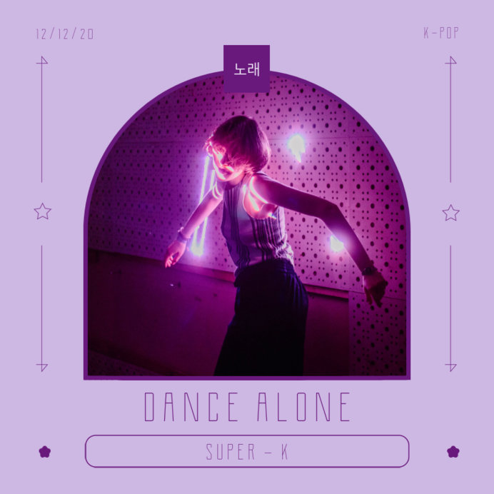 Placeit - Album Cover Design Template for K-Pop Artists