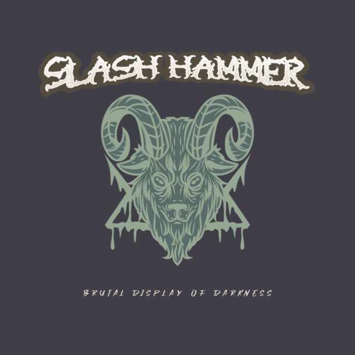 Placeit - Satanic Logo Creator for a Blackened Screamo Band