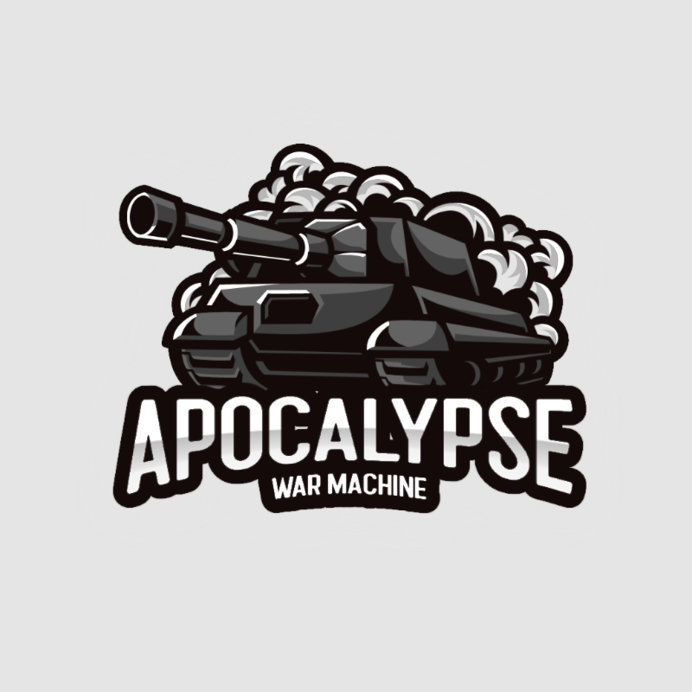 Placeit - Gaming Logo Creator with an Army Tank Illustration