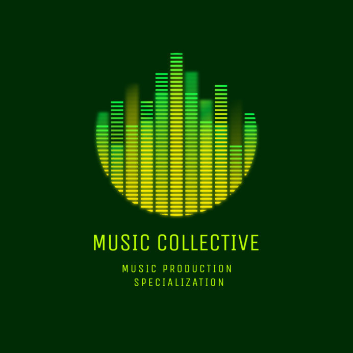 Placeit - Logo Maker for a Music Production Collective