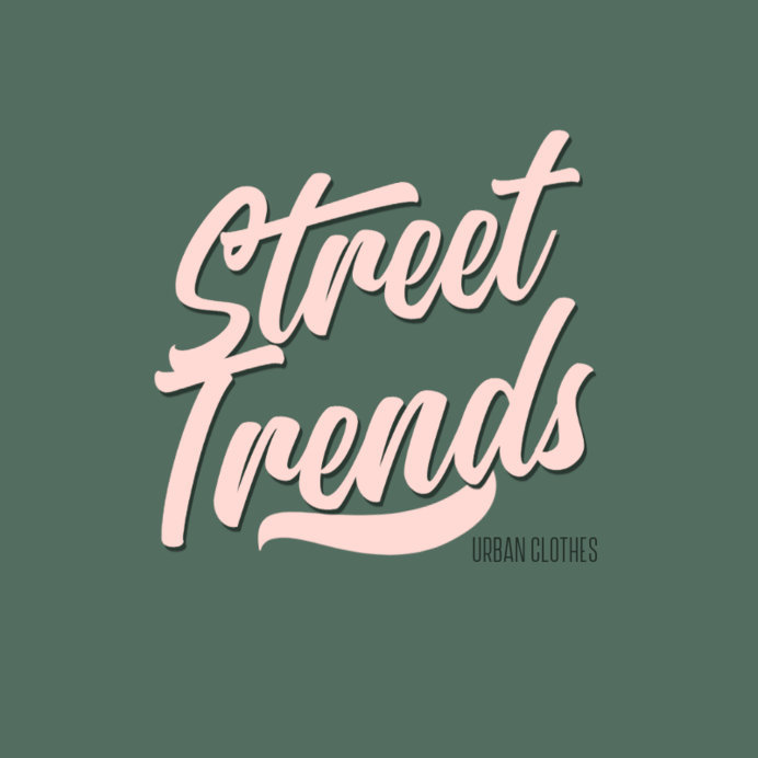 Placeit - Streetwear Logo Generator Featuring a Cursive Lettering Style