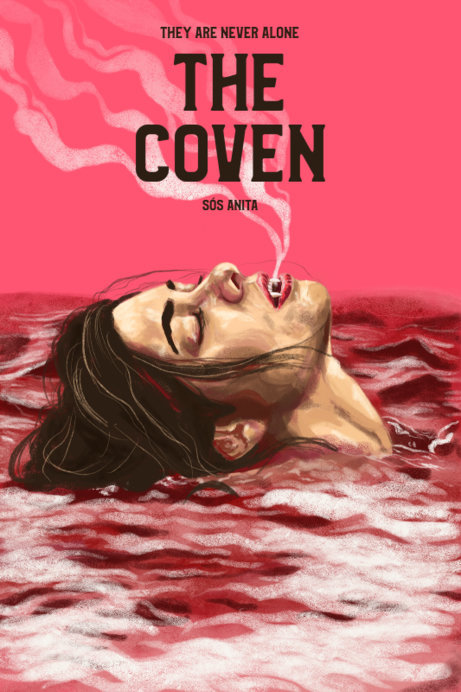 Placeit - Illustrated Book Cover Design Maker with a Vampire in a Sea ...