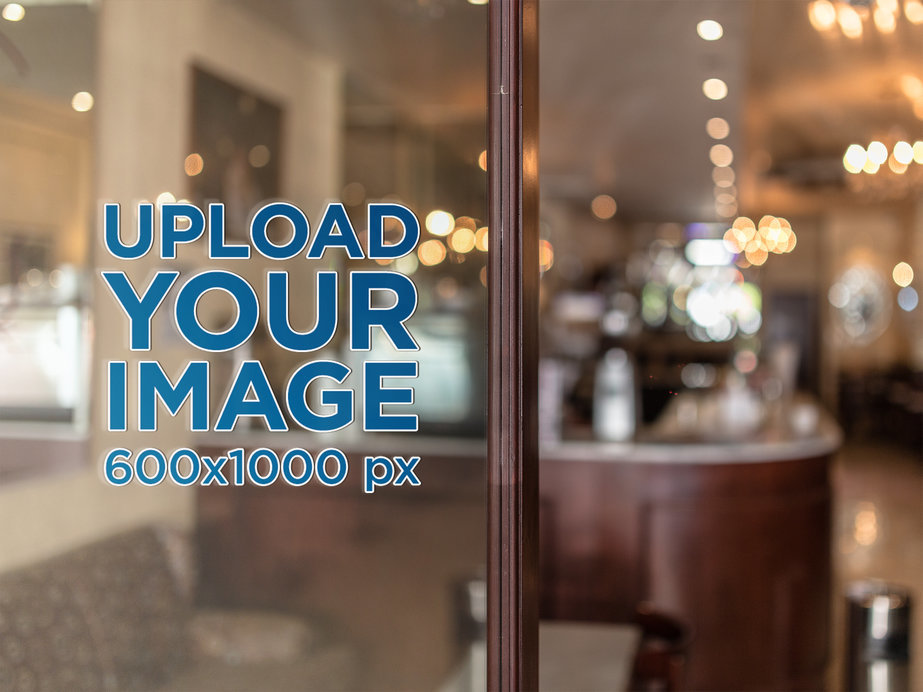 Placeit - Vintage Coffee Shop Window Decal Template