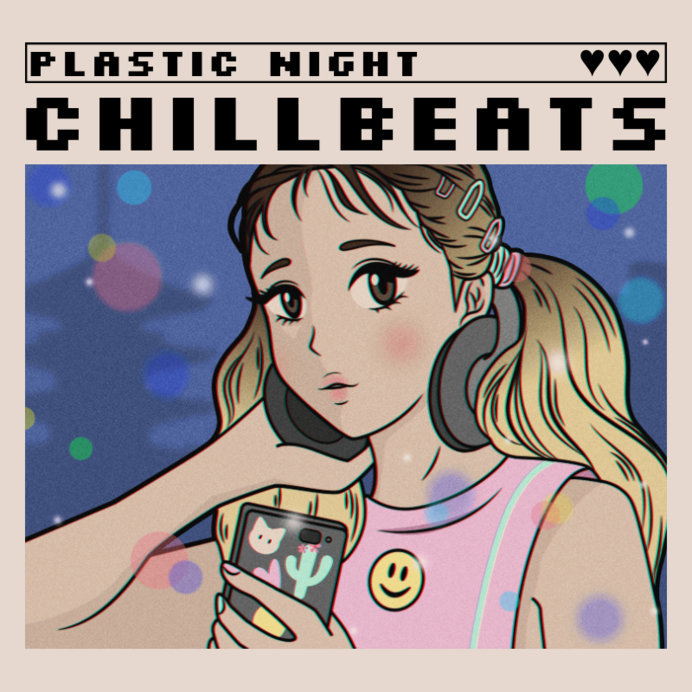 Placeit - Album Cover Template for a Chill Music Producer with a LoFi ...