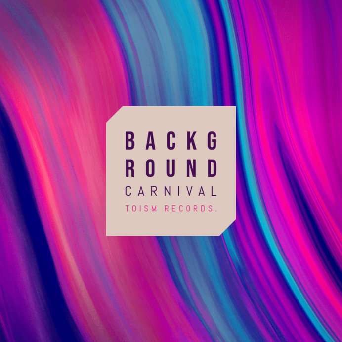 Placeit - Album Cover Template for a Pop Band Featuring a Colorful Wavy ...