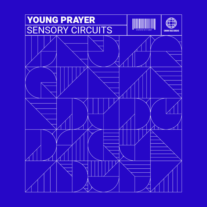 Placeit - Album Cover Design Template Featuring Abstract Patterns