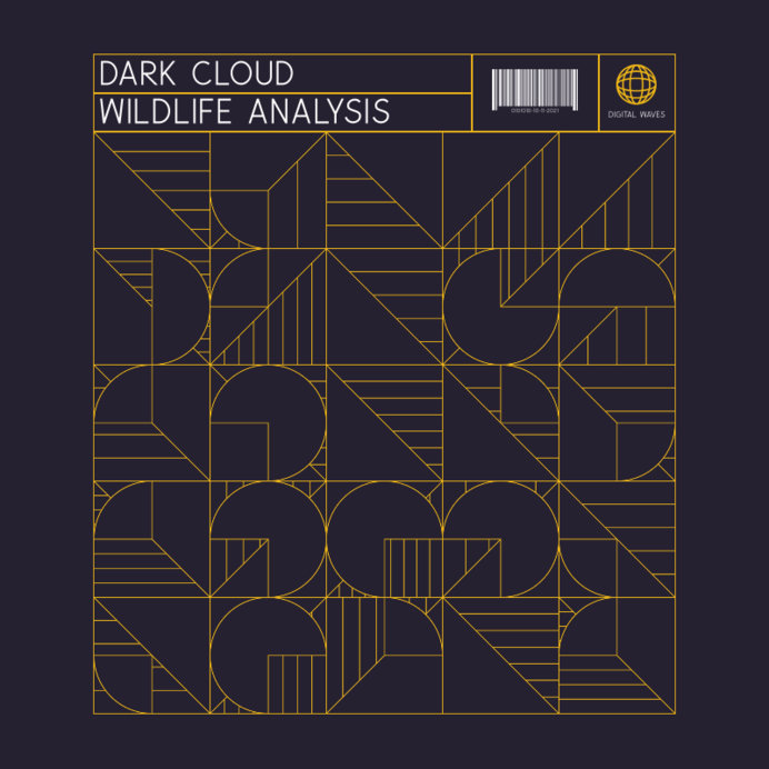 Placeit - Abstract Album Cover Design Template for a Math Rock Band