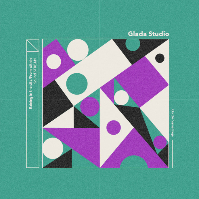 Placeit - Rhythm-and-Blues Album Cover Creator with a Geometric Pattern