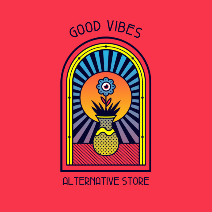 Placeit - Logo Maker for an Alternative Clothing Store with a Surreal ...