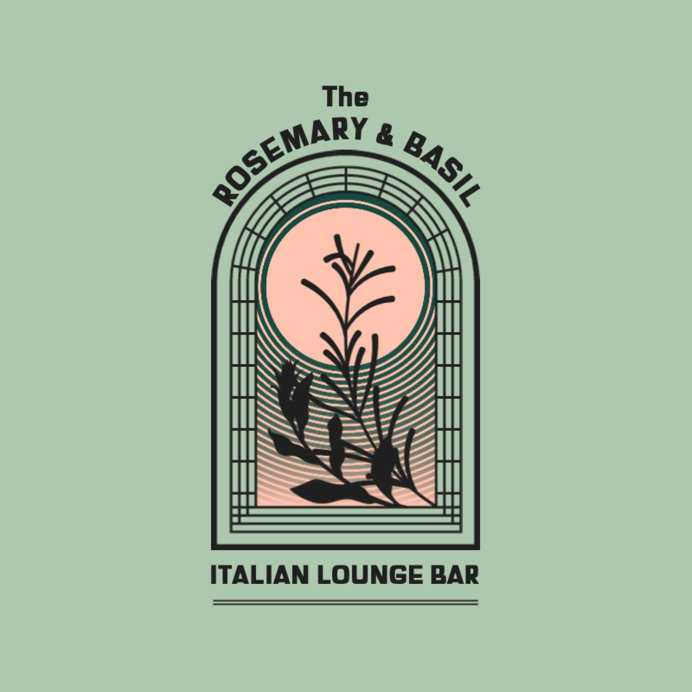 Placeit - Classy Logo Template for an Italian Restaurant-Bar