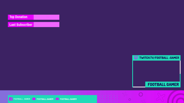 Placeit - Twitch Overlay Design Template for a Sports-Themed Channel