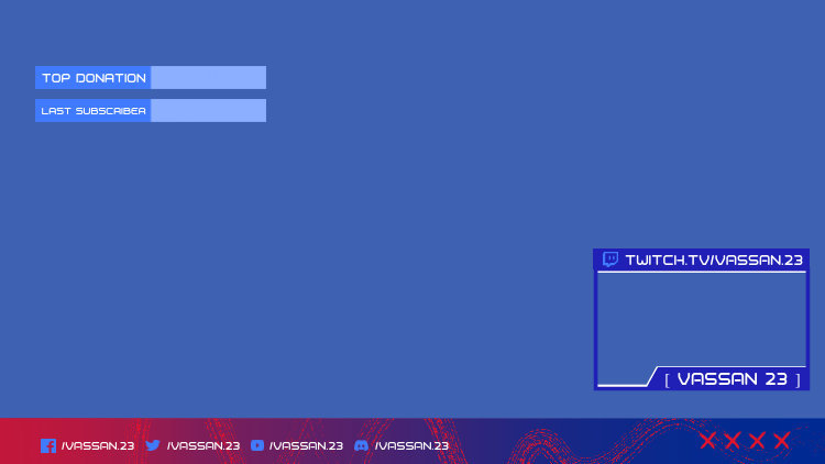 Placeit - Twitch Overlay Design Template with Cool Frames and a Minimal ...