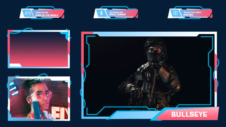 Placeit - Survival Horror-Inspired Twitch Overlay Maker for Gamers