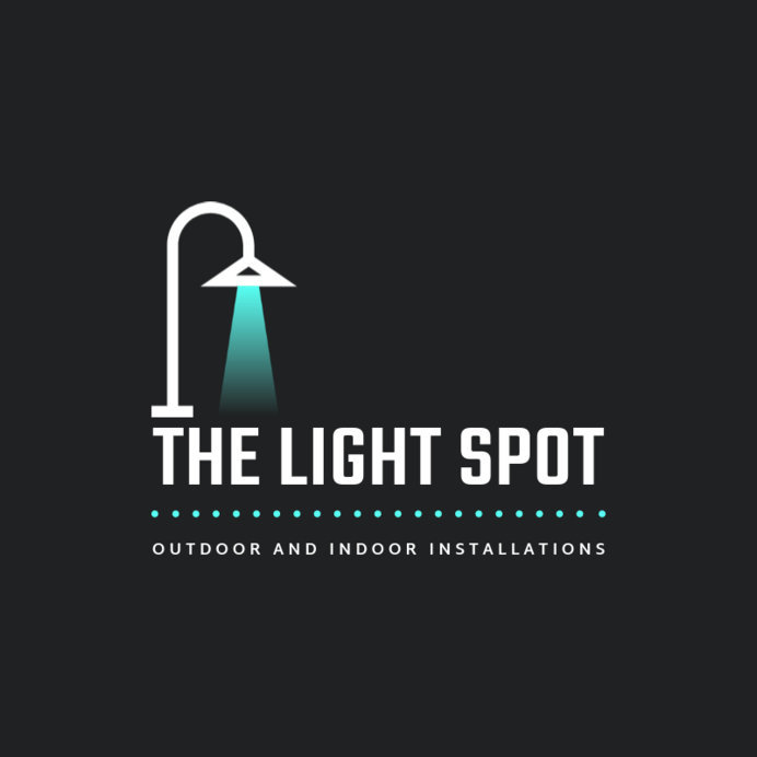 Placeit - Logo Template for a Lighting Installations Company
