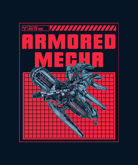 Placeit - T-Shirt Design Template Featuring Intricate Illustrations of ...