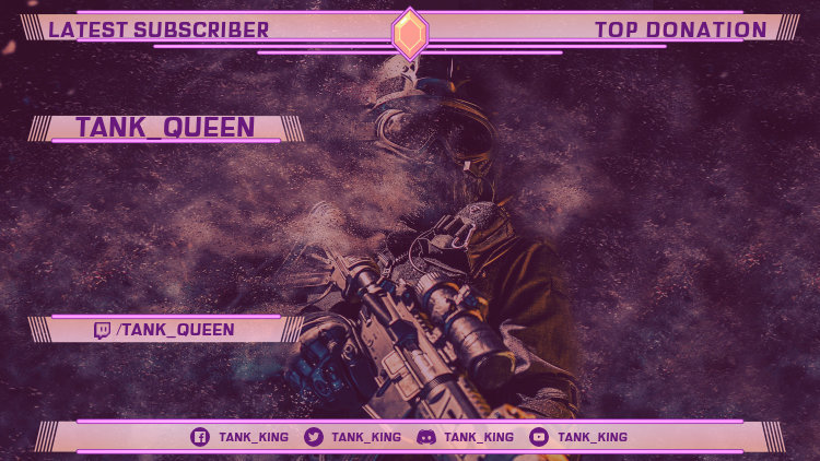 Placeit - War-Themed Twitch Overlay Creator Featuring a Special Forces ...