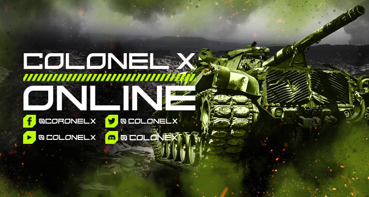 Placeit - Military-Themed Twitch Banner Maker Inspired by World of Tanks