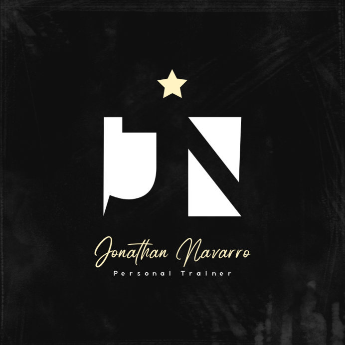 Placeit - Logo Maker for Fitness Coaches Featuring Negative Space Lettering