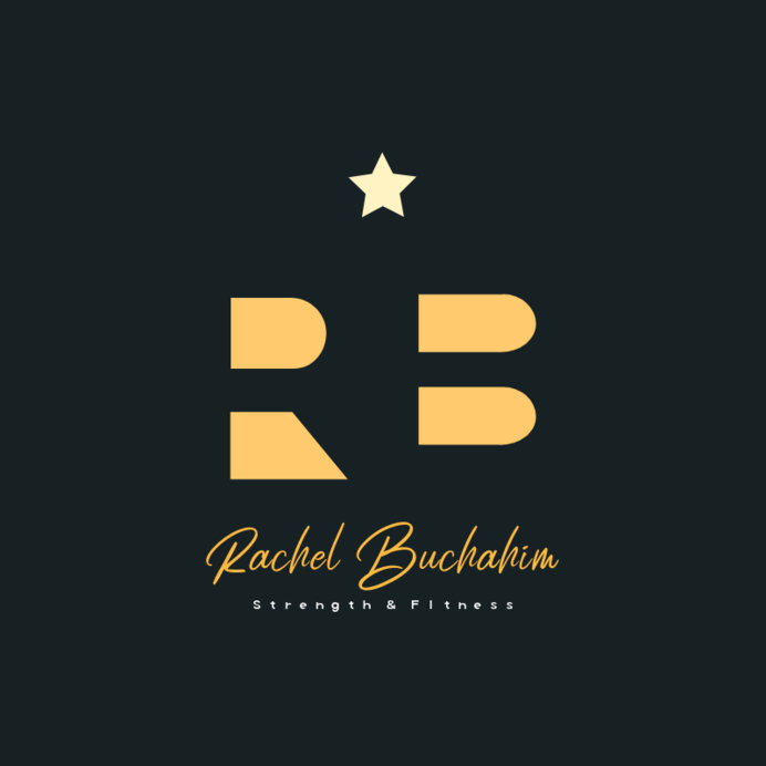 Placeit - Minimal Logo Template for a Strength Coach