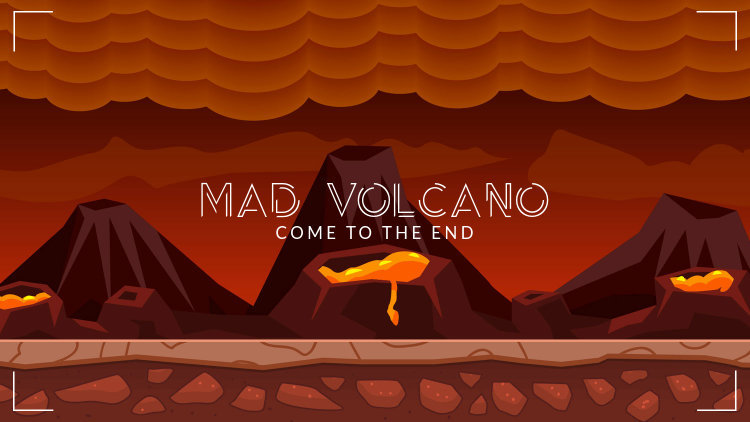 Placeit - Discord Theme Design Template with Lava and Volcanoes in the ...