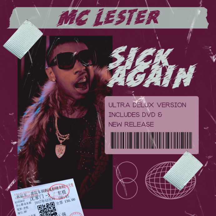 Placeit - Mixtape Cover Design Template for an Upcoming Rapper ...